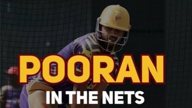POORAN IN THE NETS | CPL 2023